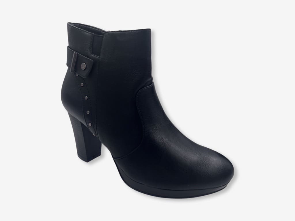 D'Ordia tronchetto donna | Scarpa con tacco | Scarpa casual | Tacco 8